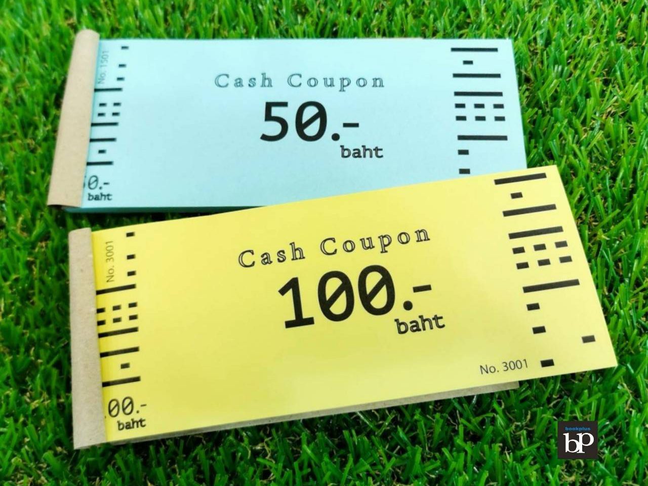 ตัวอย่างงานพิมพ์คูปอง Cash Coupon - โรงพิมพ์ดิจิตอล BookPlus โรงพิมพ์ ...