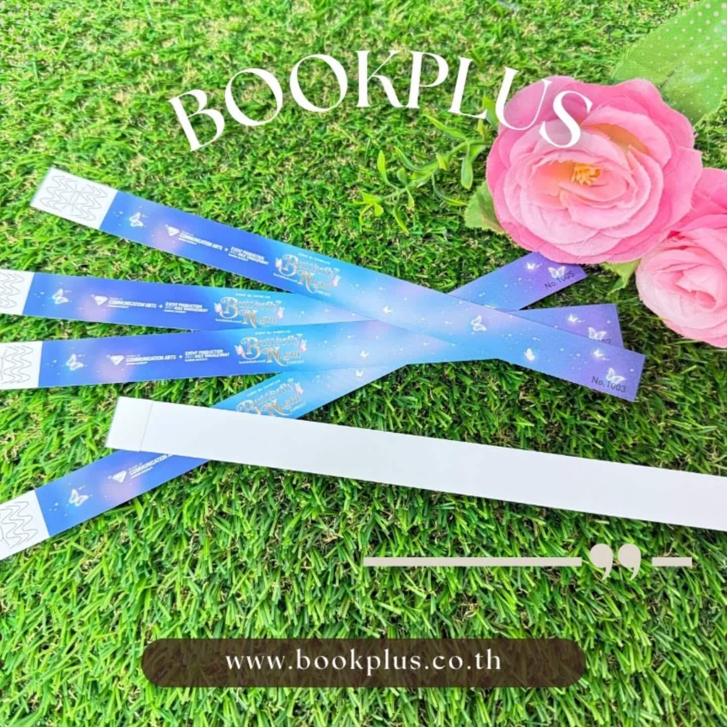 ตัวอย่างงานพิมพ์ ริชแบนด์ Butterfly - โรงพิมพ์ดิจิตอล BookPlus โรงพิมพ์ราคาถูก